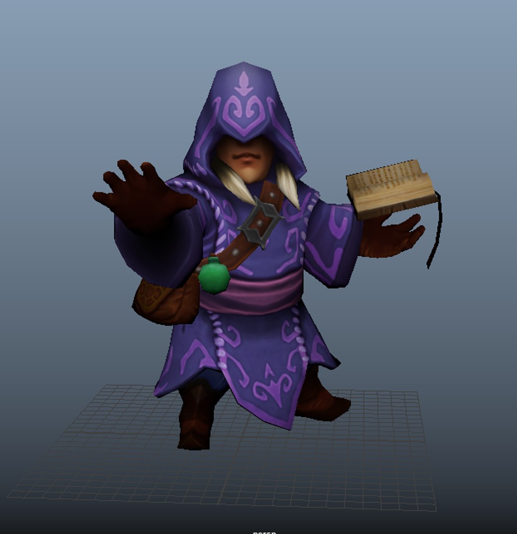3D Mini Warlock Model - TurboSquid 1375392