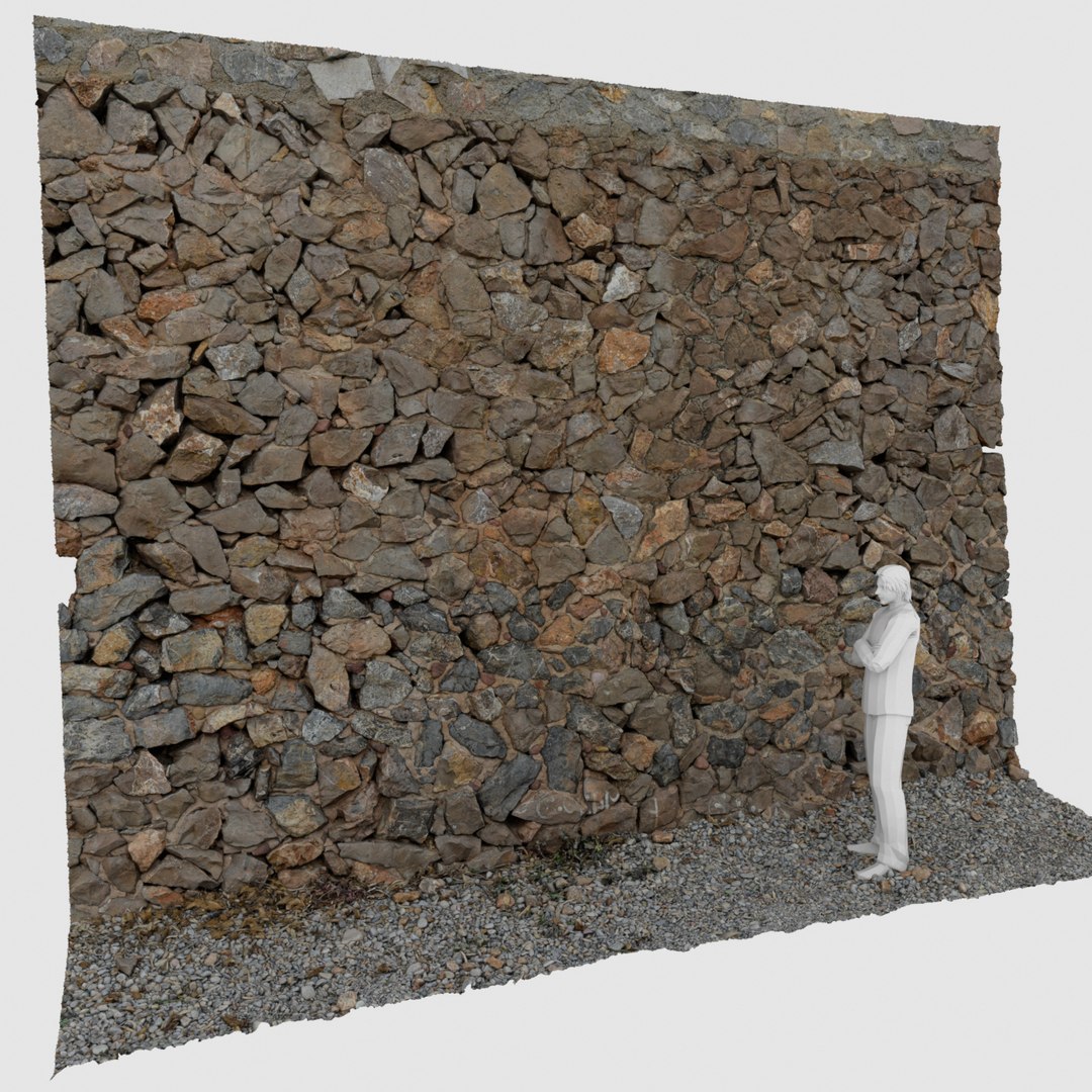 3D Scan Rock Wall Model - TurboSquid 1532502