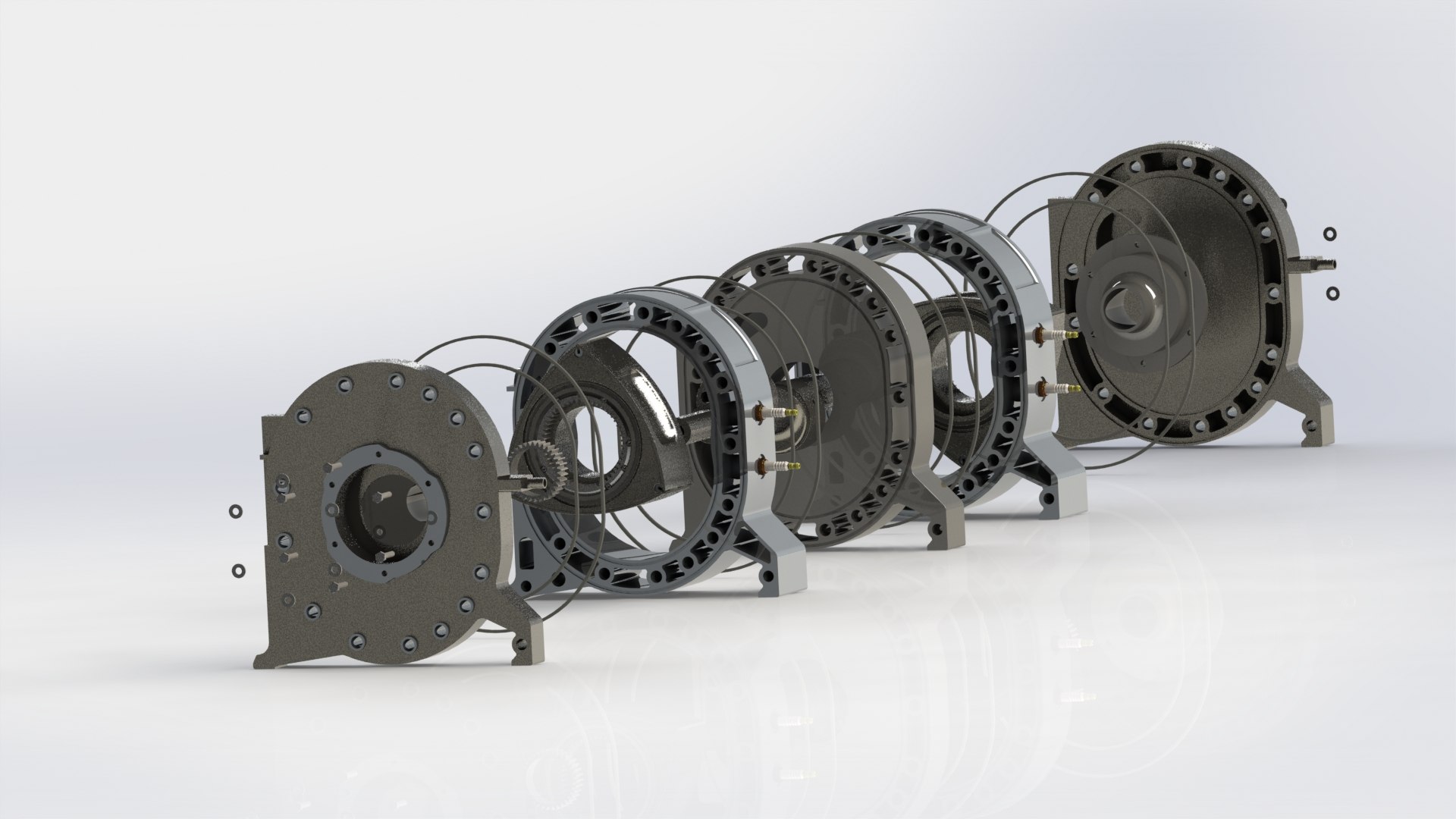 3D Wankel Engine - TurboSquid 1819104