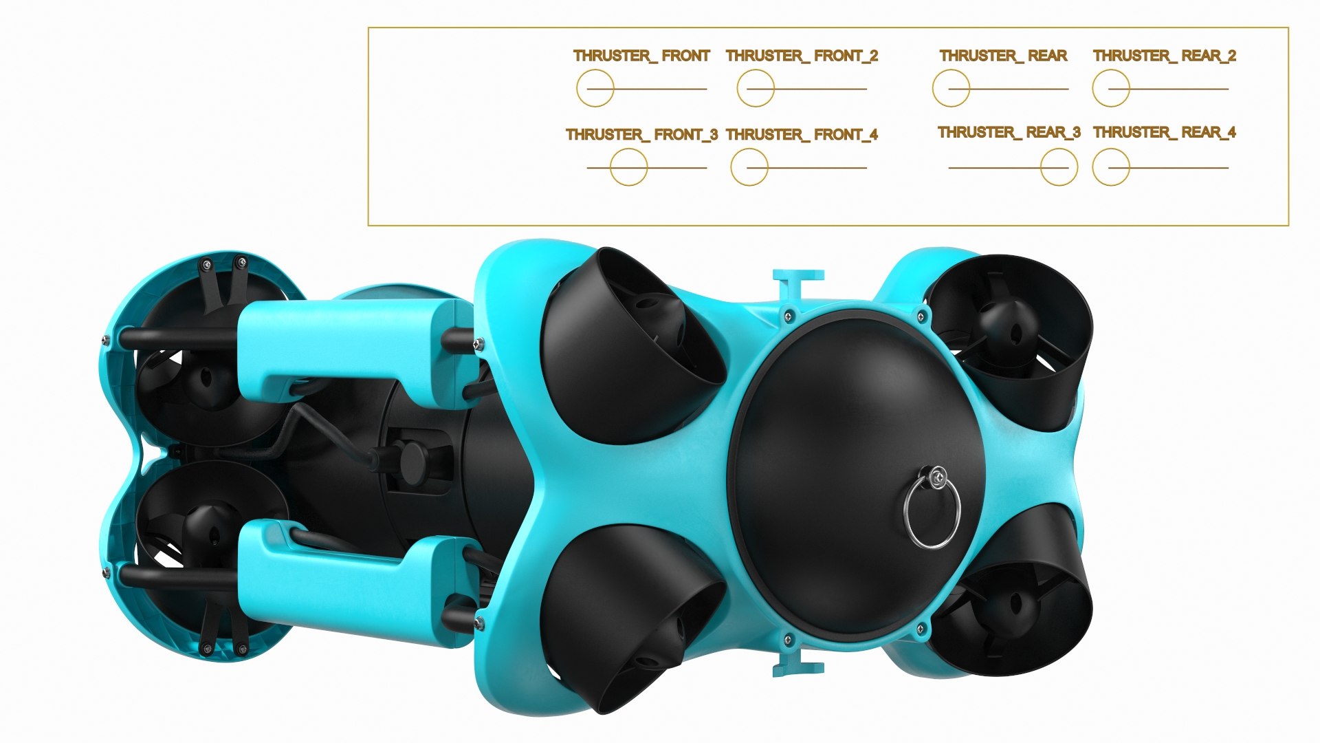 Rigged Underwater Drones Collection 3D - TurboSquid 2098240