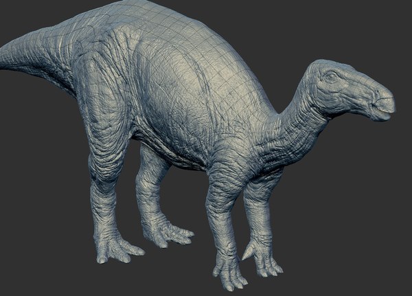 3D dinosaur iguanodon dino model - TurboSquid 1429299