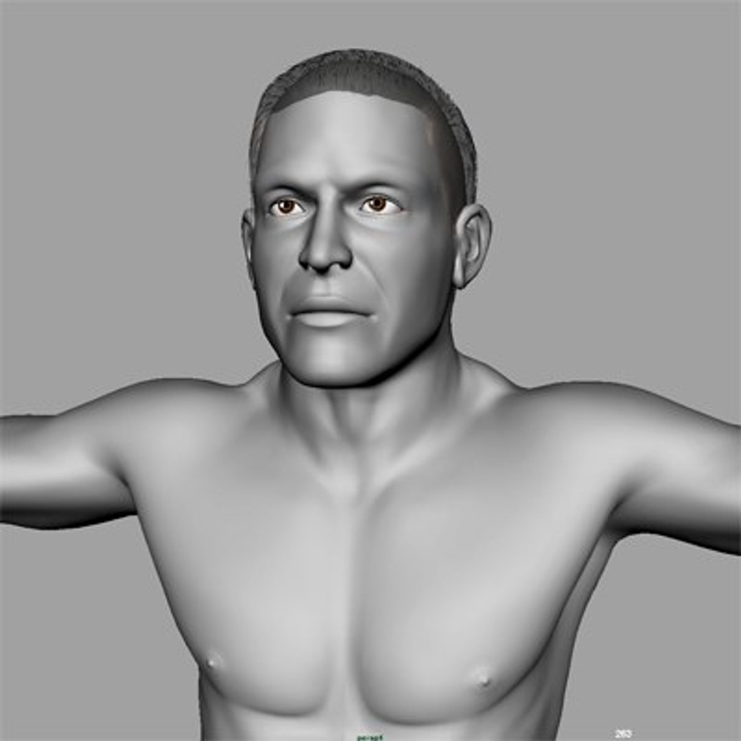 Maya Realistic Male