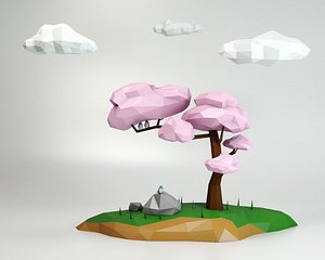 Cartoon Tree Cinema 4D Models for Download | TurboSquid