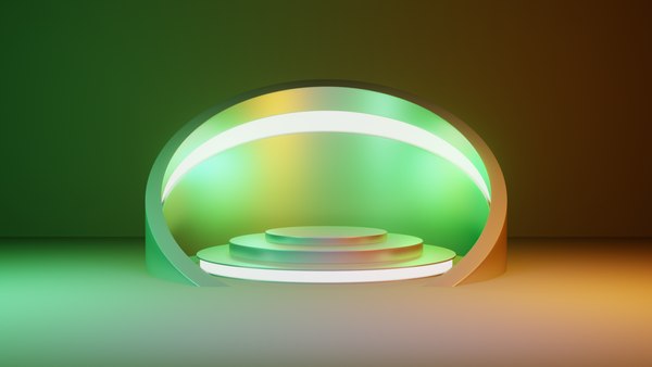 Product Display Podium 3D model - TurboSquid 1904021