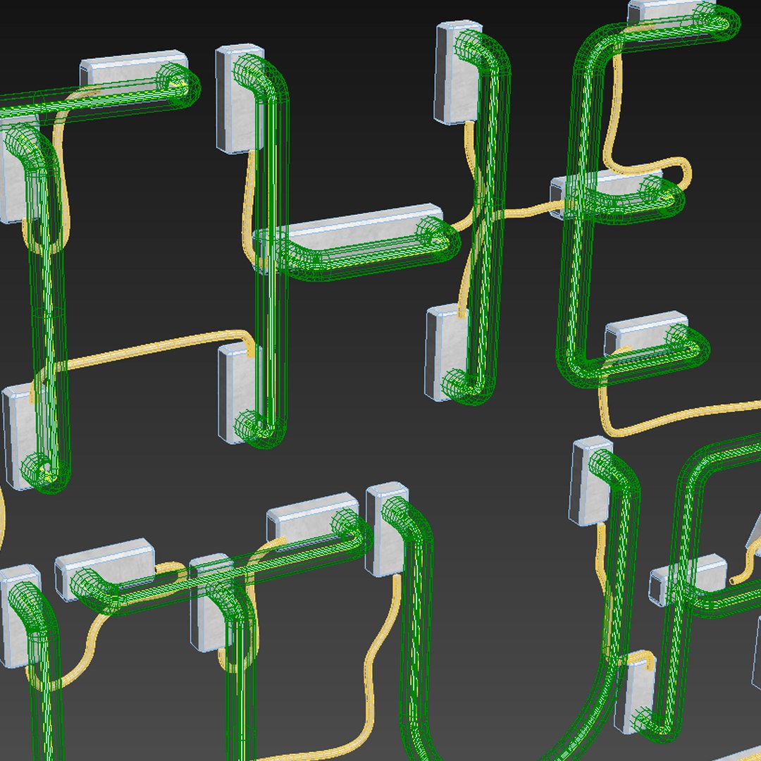 Light modules set 55 3D model - TurboSquid 1708310