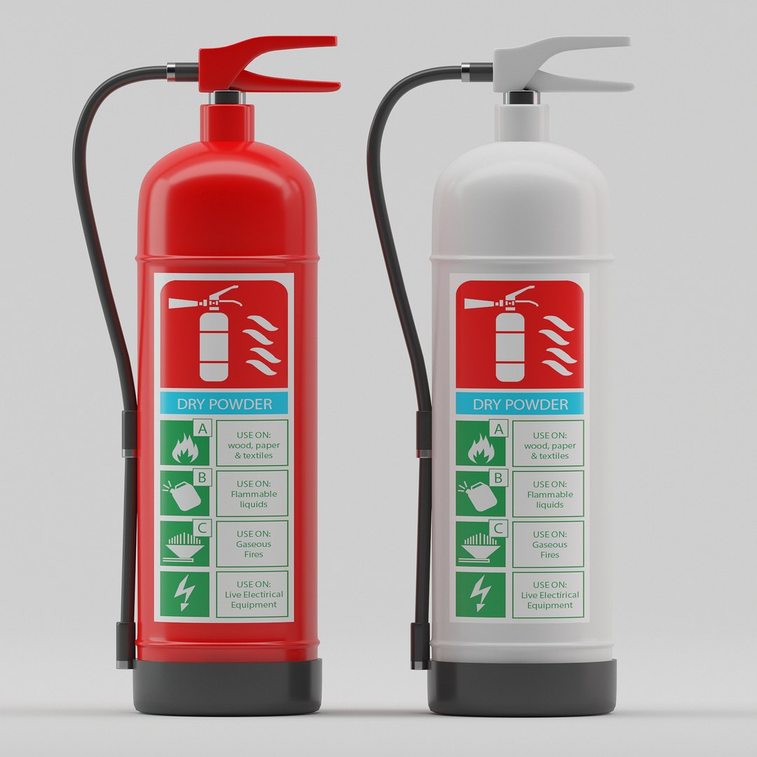 Fire Extinguisher 3D Model - TurboSquid 2300731