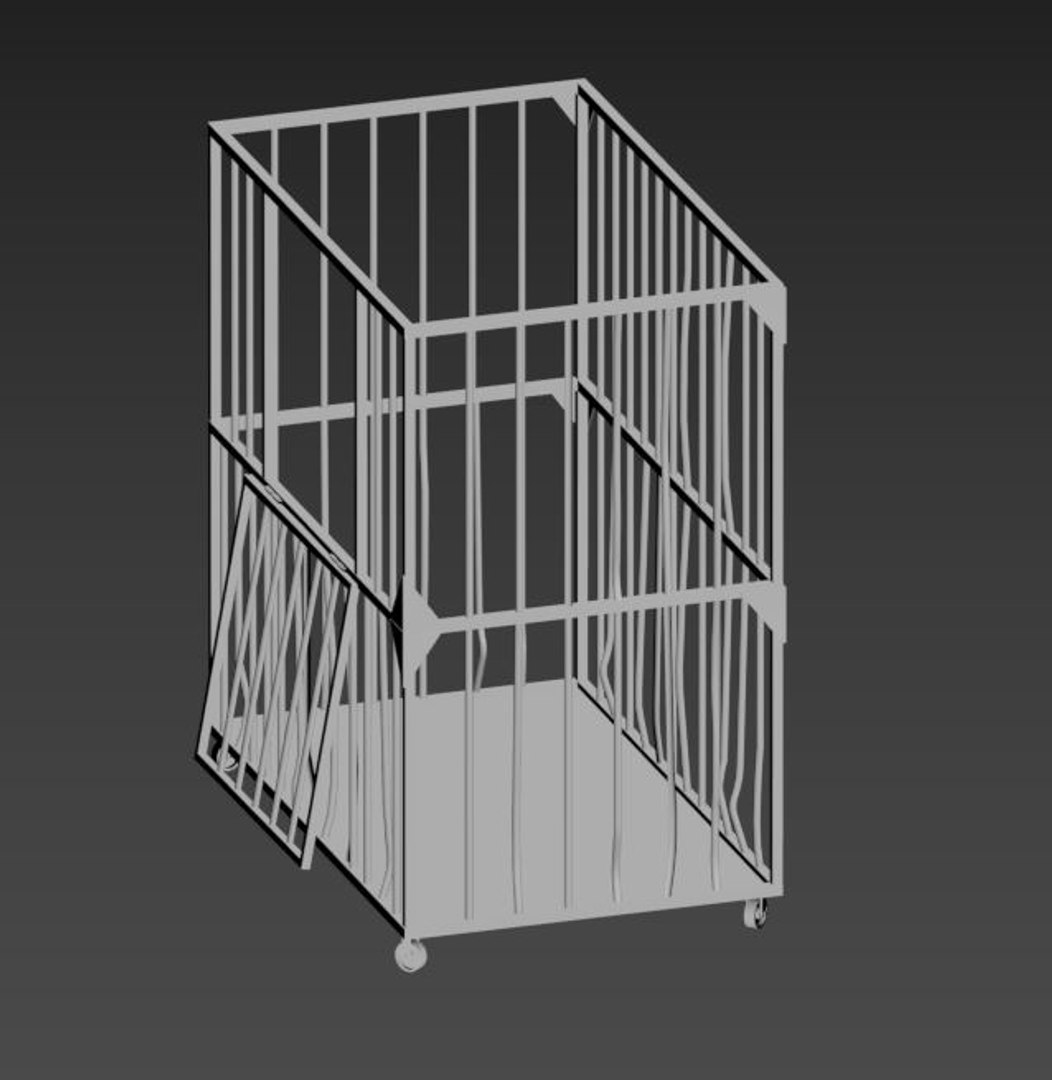 3D Asylum Cage Model - TurboSquid 1476001