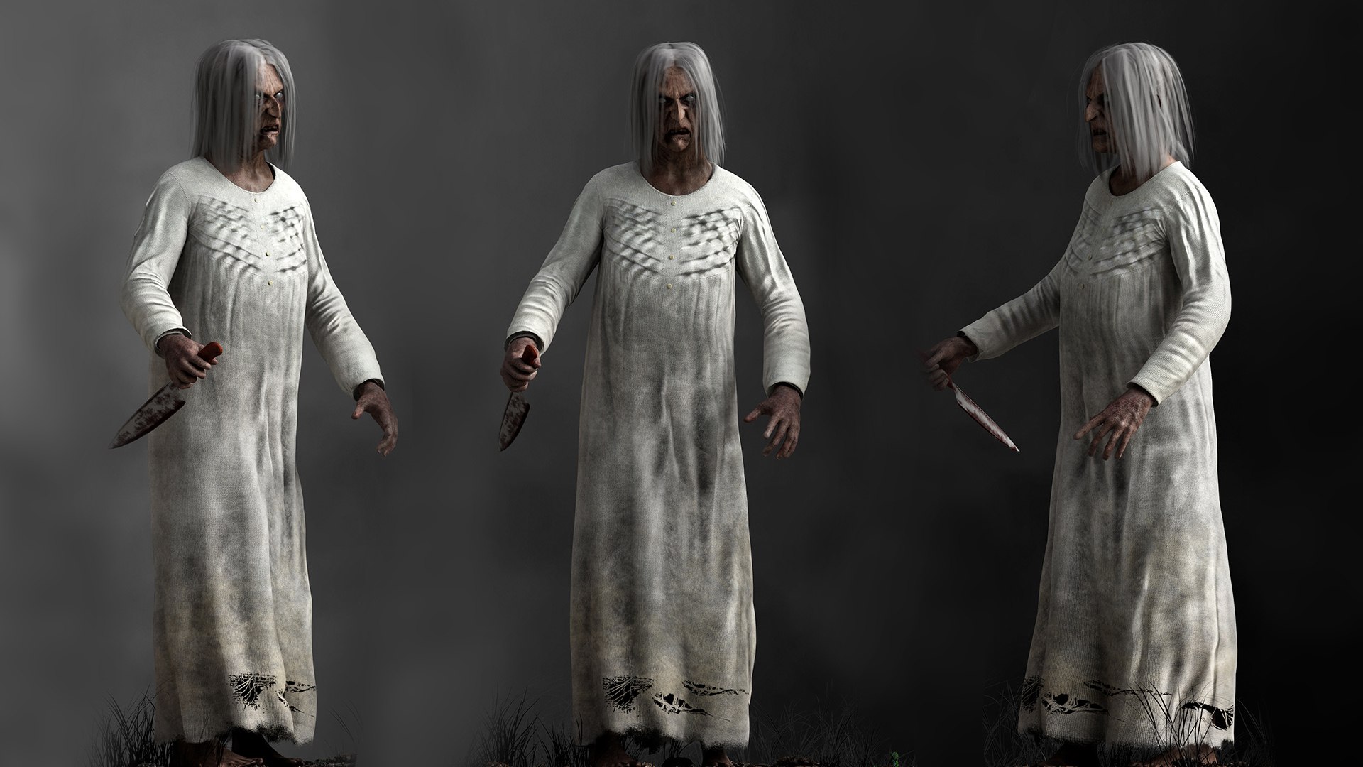 Horror Granny Model - TurboSquid 2400683