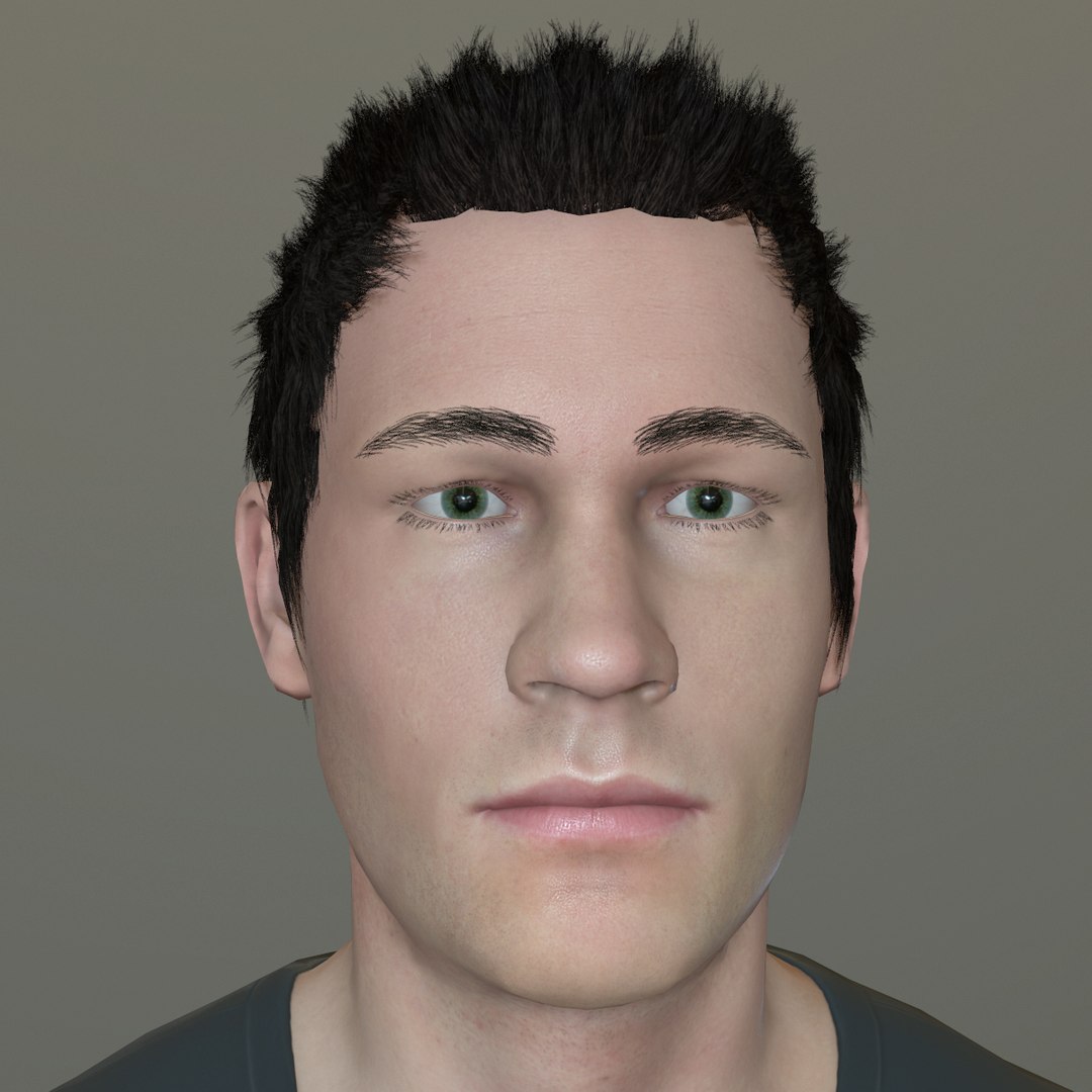 Paul Character Games Man 3d Model