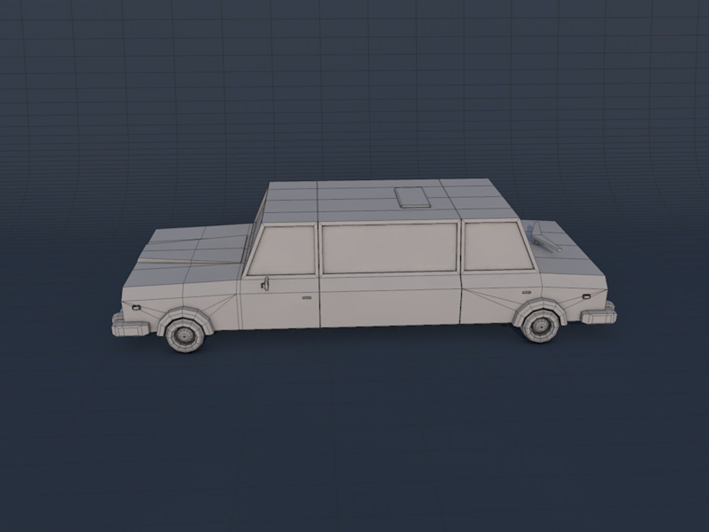 Limo Limousine 3d 3ds