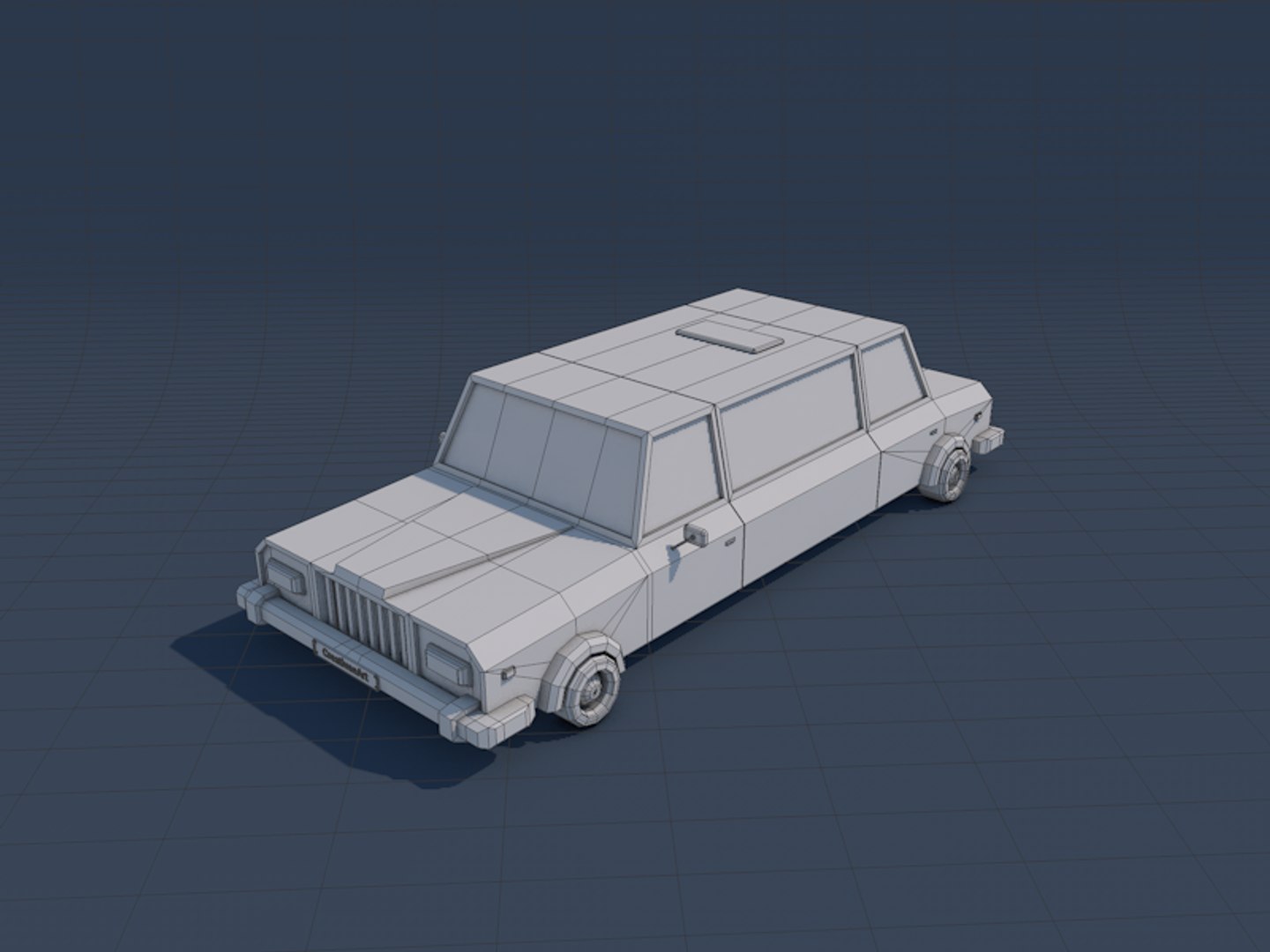 Limo Limousine 3d 3ds