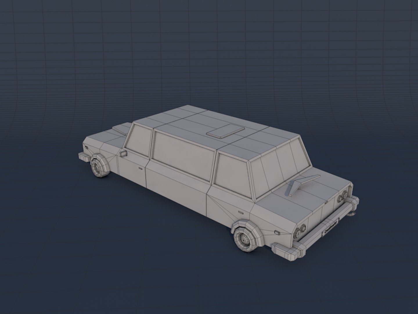 Limo Limousine 3d 3ds