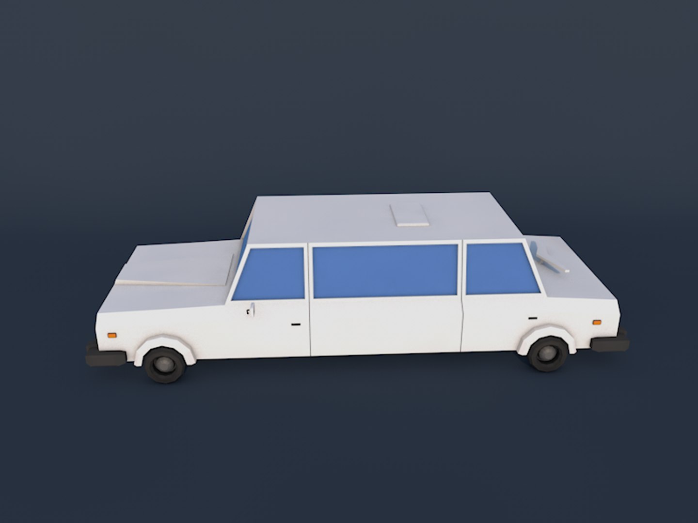 Limo Limousine 3d 3ds