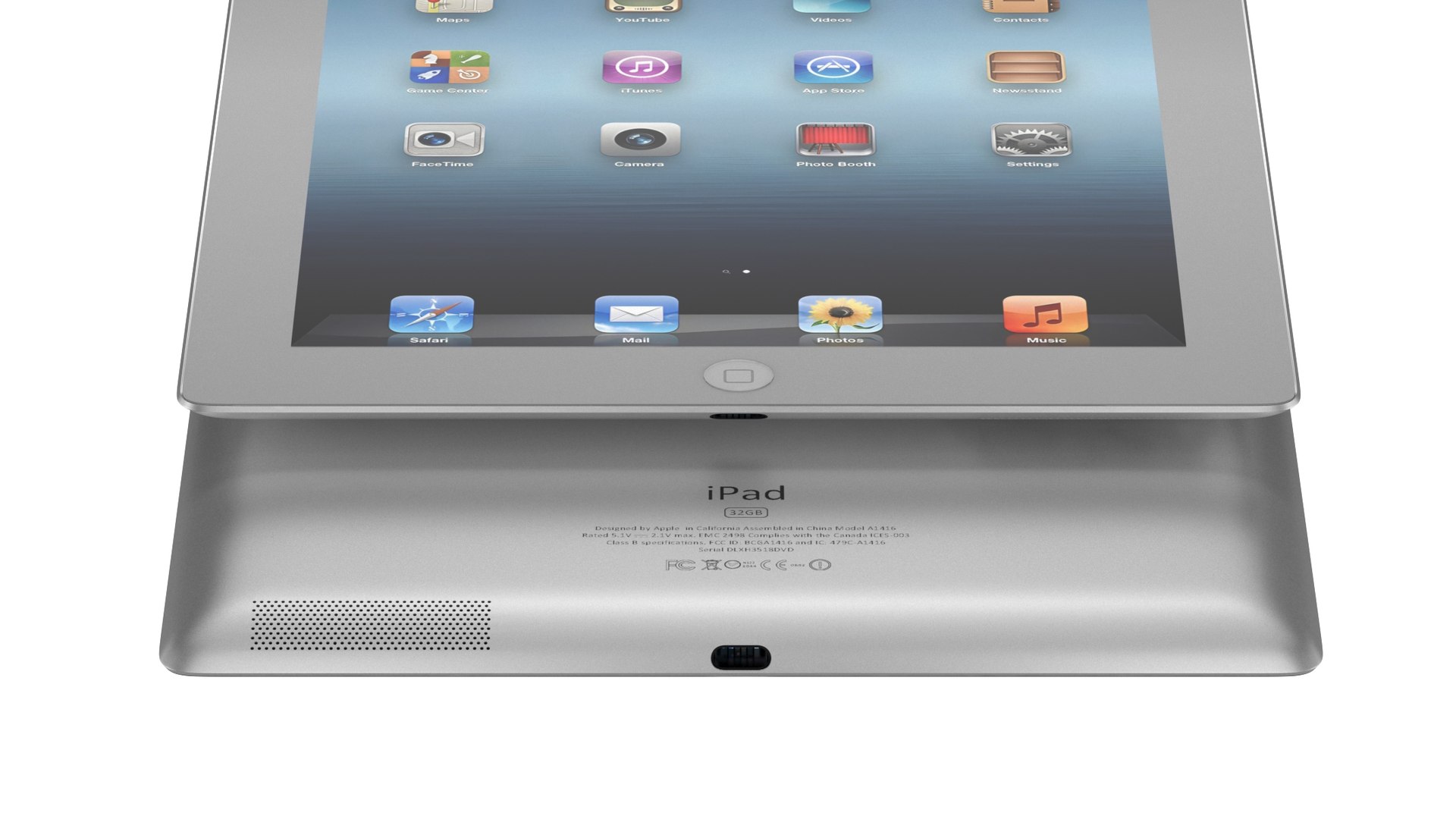 Apple iPad 4 White 3D - TurboSquid 2158103