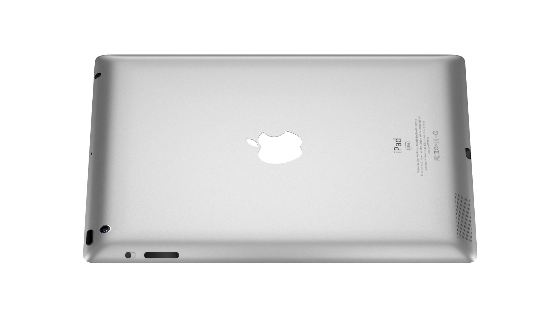 Apple iPad 4 White 3D - TurboSquid 2158103