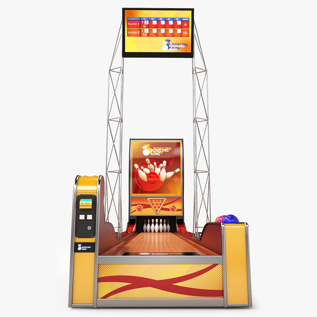 Obj Bowling Arcade Machine