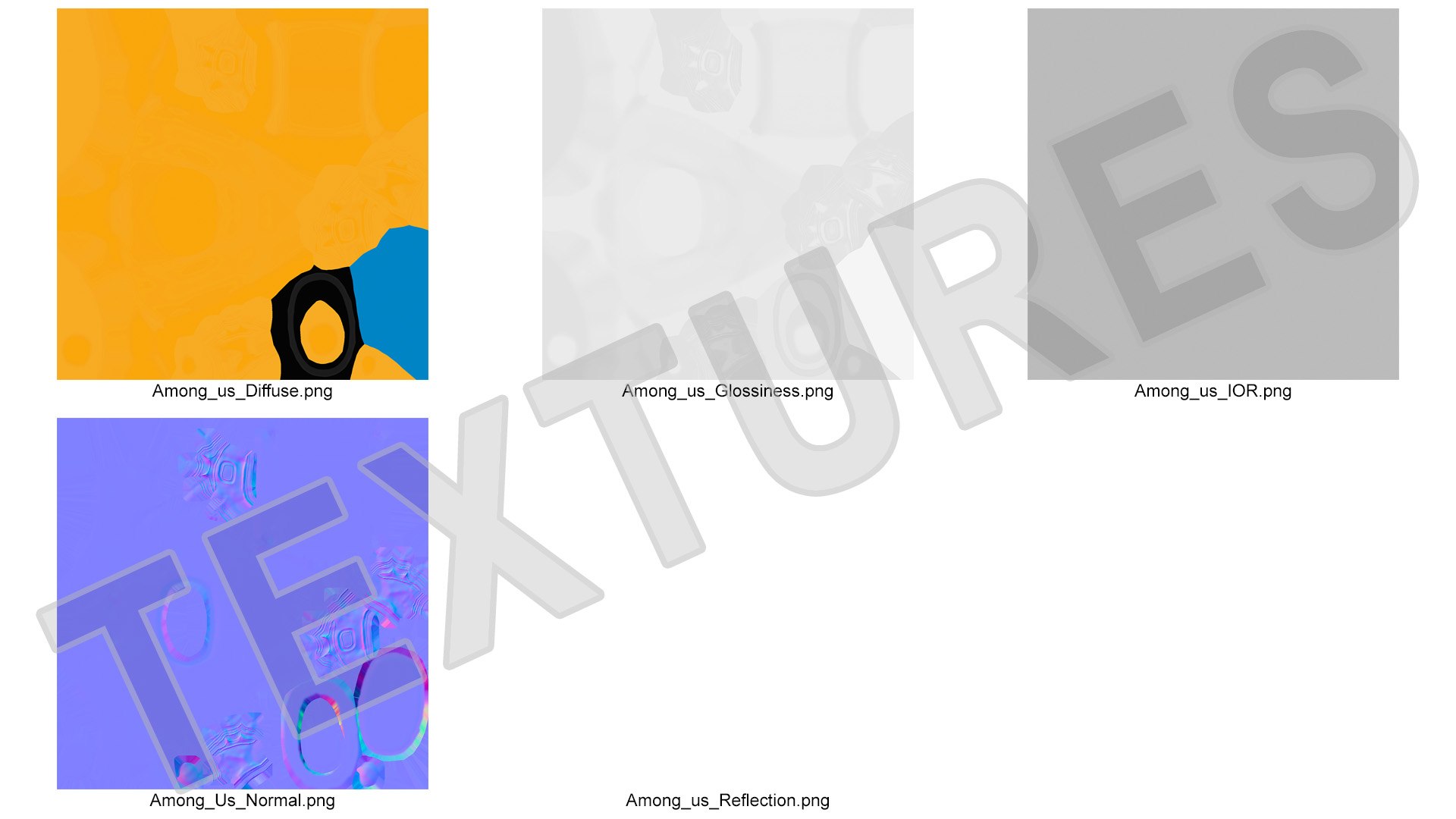 3D Running Among Us Character Yellow model - TurboSquid 2003923