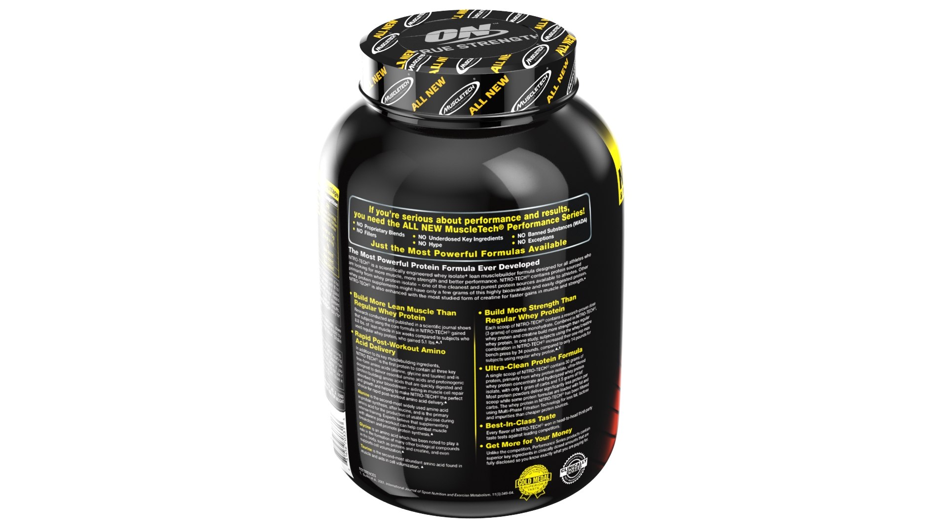 Nitro Tech Supplement Bottle Model - TurboSquid 1854097