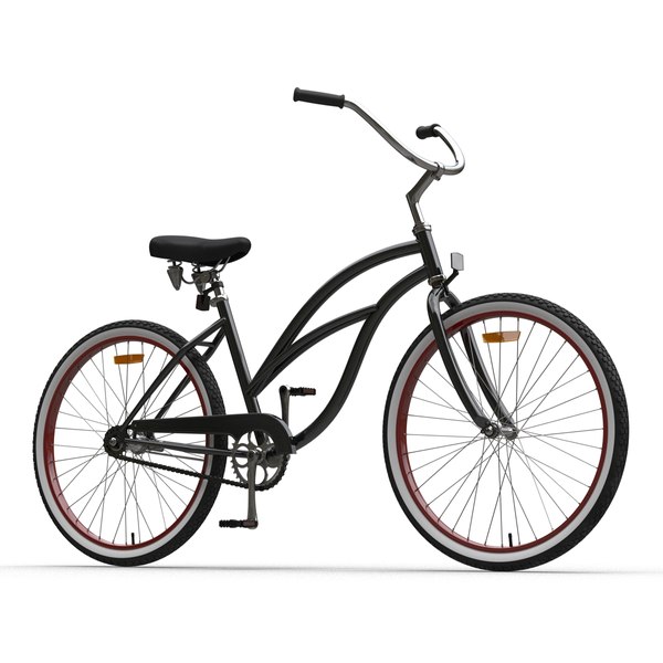 3d beach bike generic