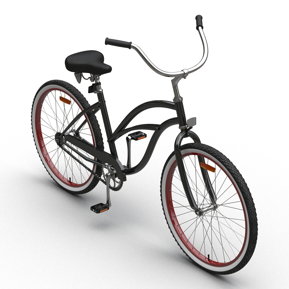 3d beach bike generic