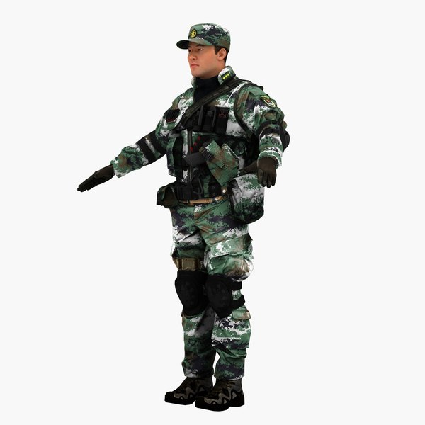 Pla chinese soldier 3D model - TurboSquid 1668842