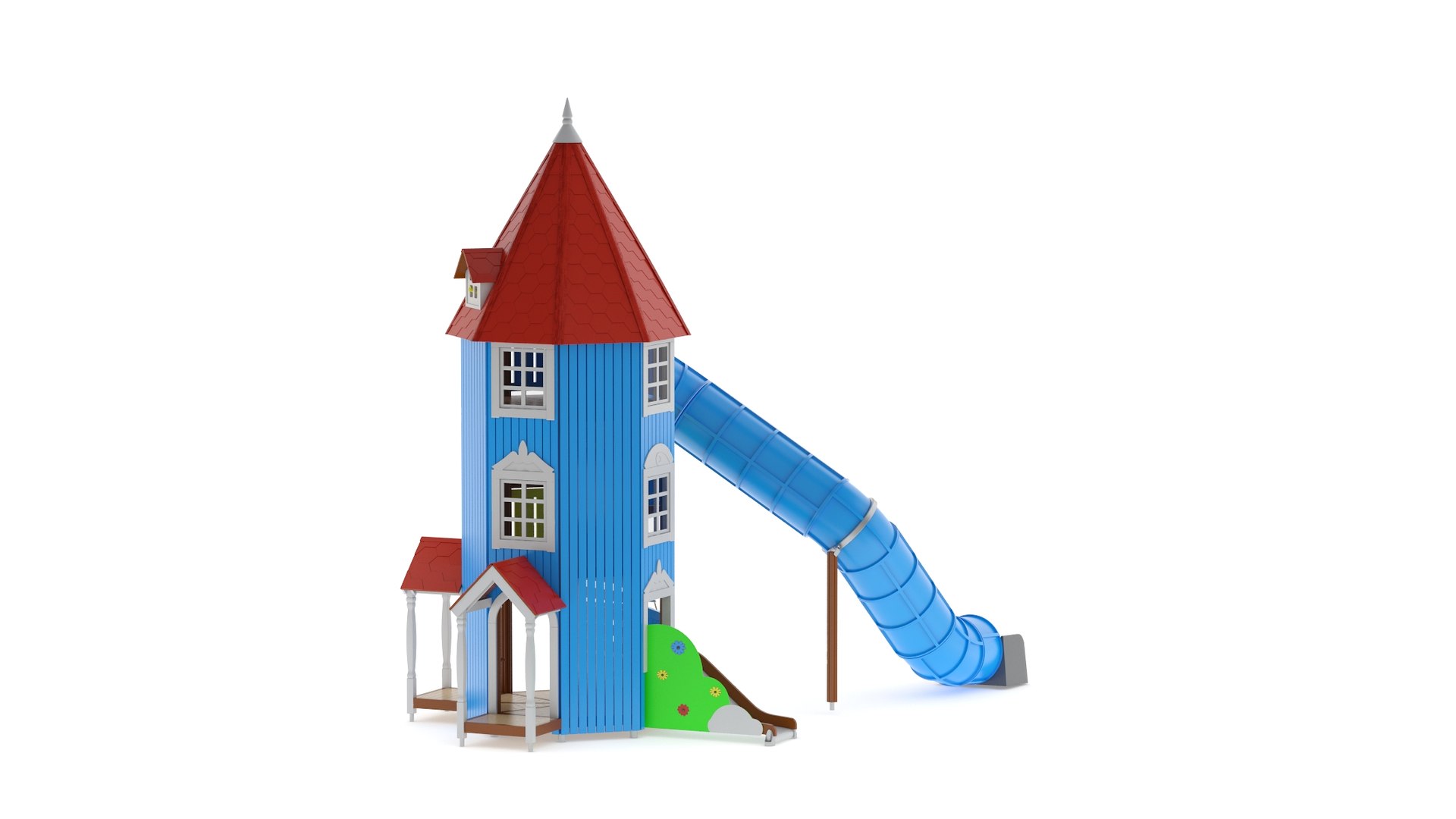 Lappset Moomin House Model - TurboSquid 1778787