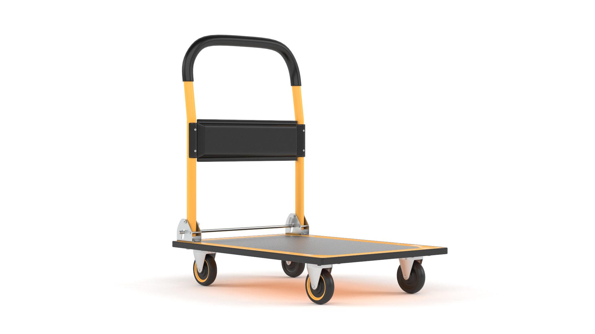 3D Model Folding Handle Trolley - TurboSquid 1948977