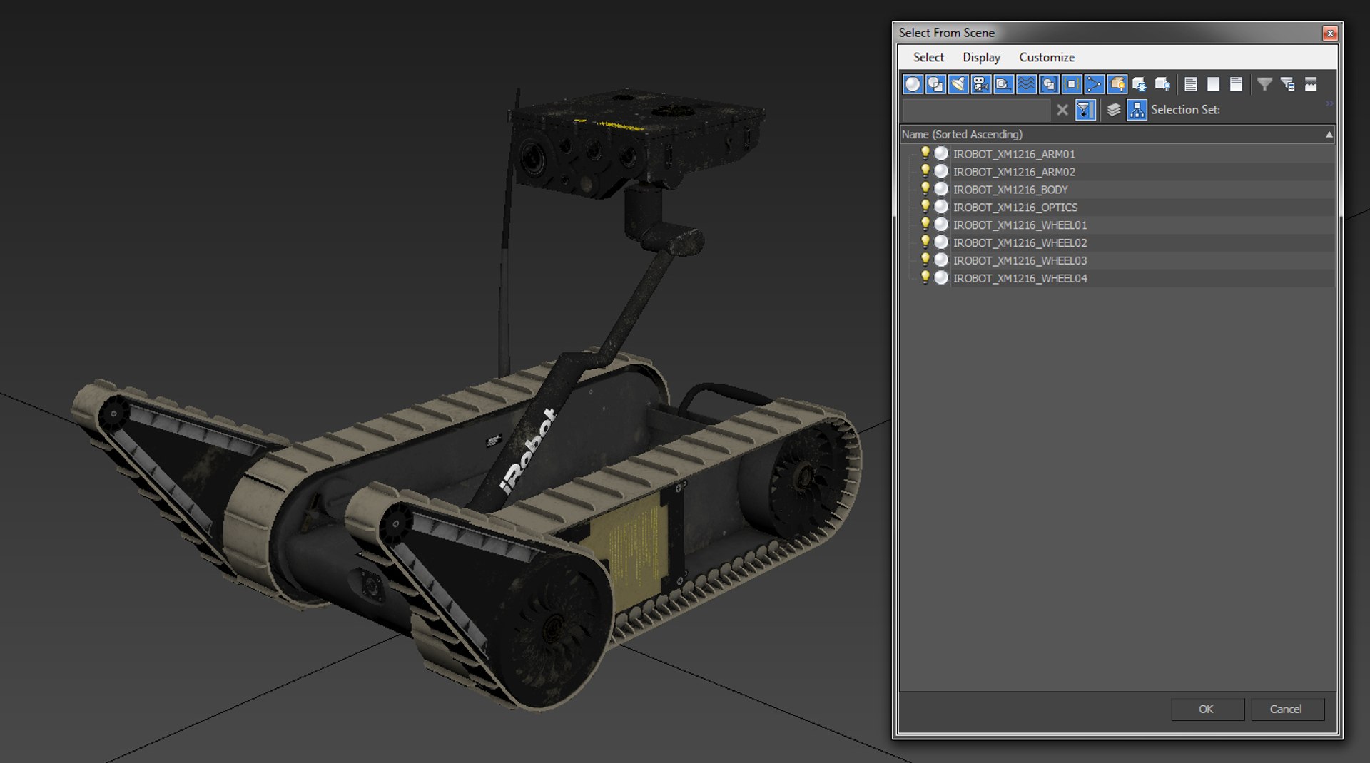 3D Irobot Xm1216 - TurboSquid 1478452