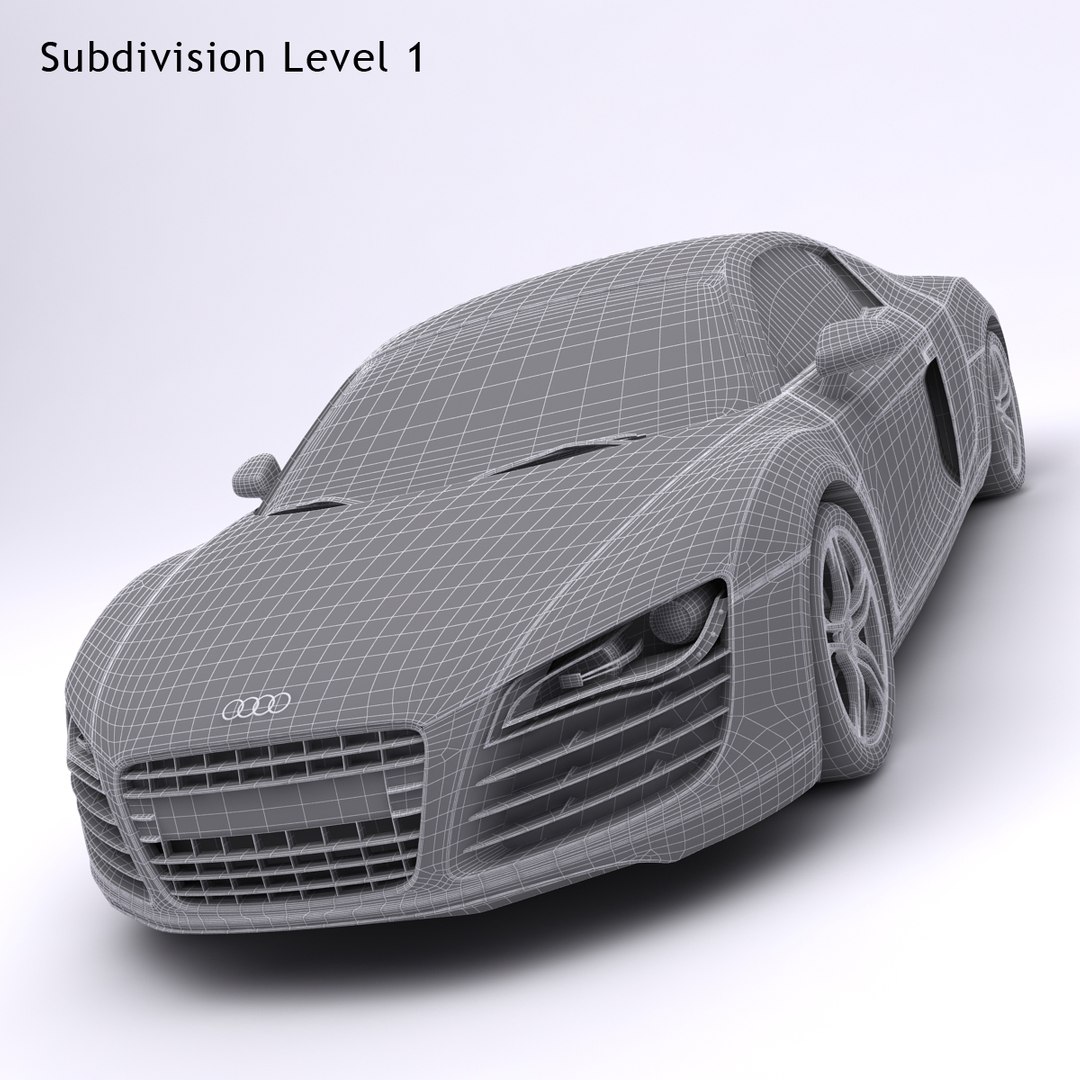 3d Audi R8