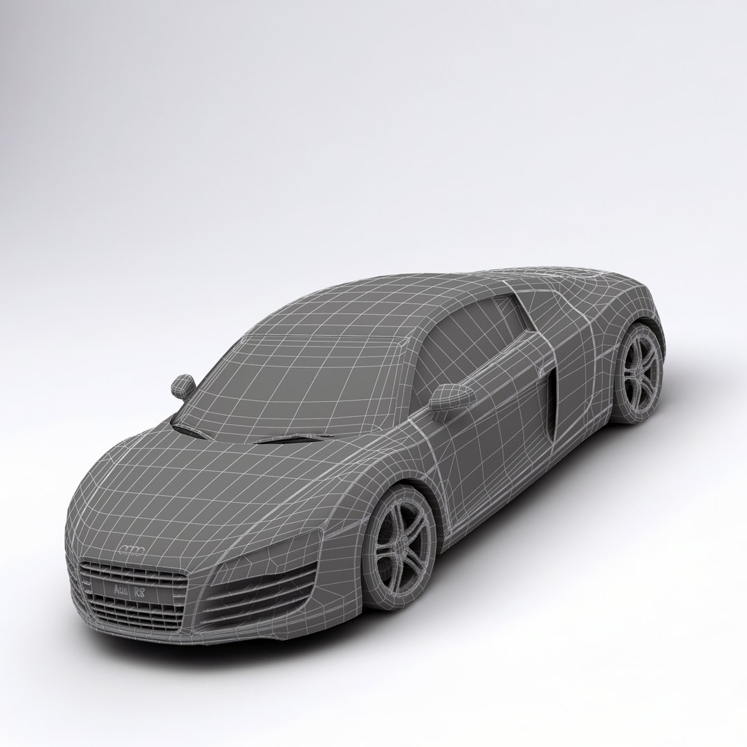 3d Audi R8