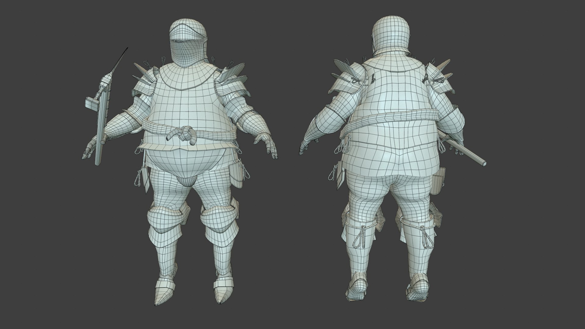 Bulky Armor 3D - TurboSquid 2351034