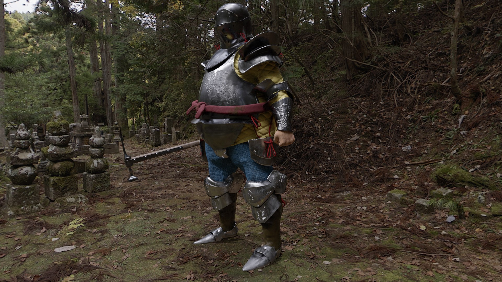 Bulky Armor 3D - TurboSquid 2351034