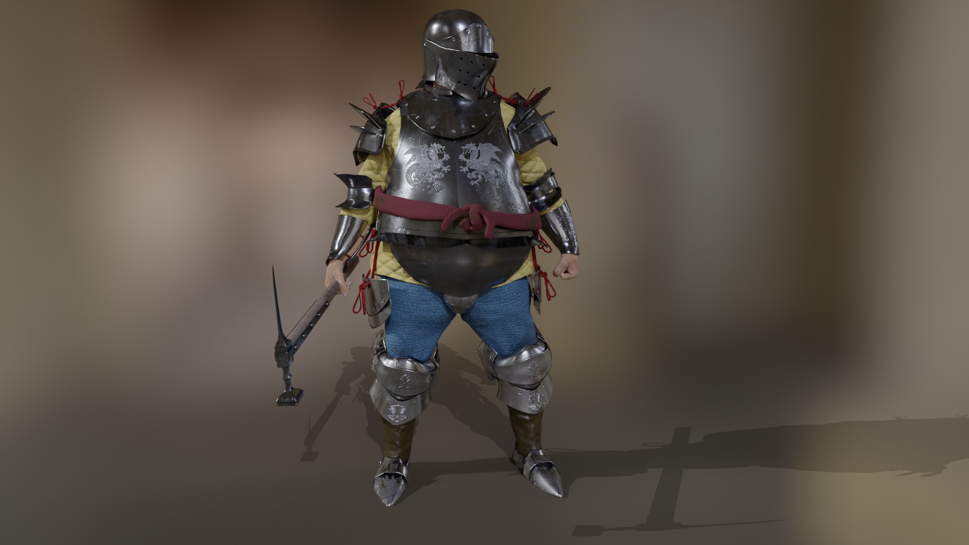 Bulky Armor 3D - TurboSquid 2351034