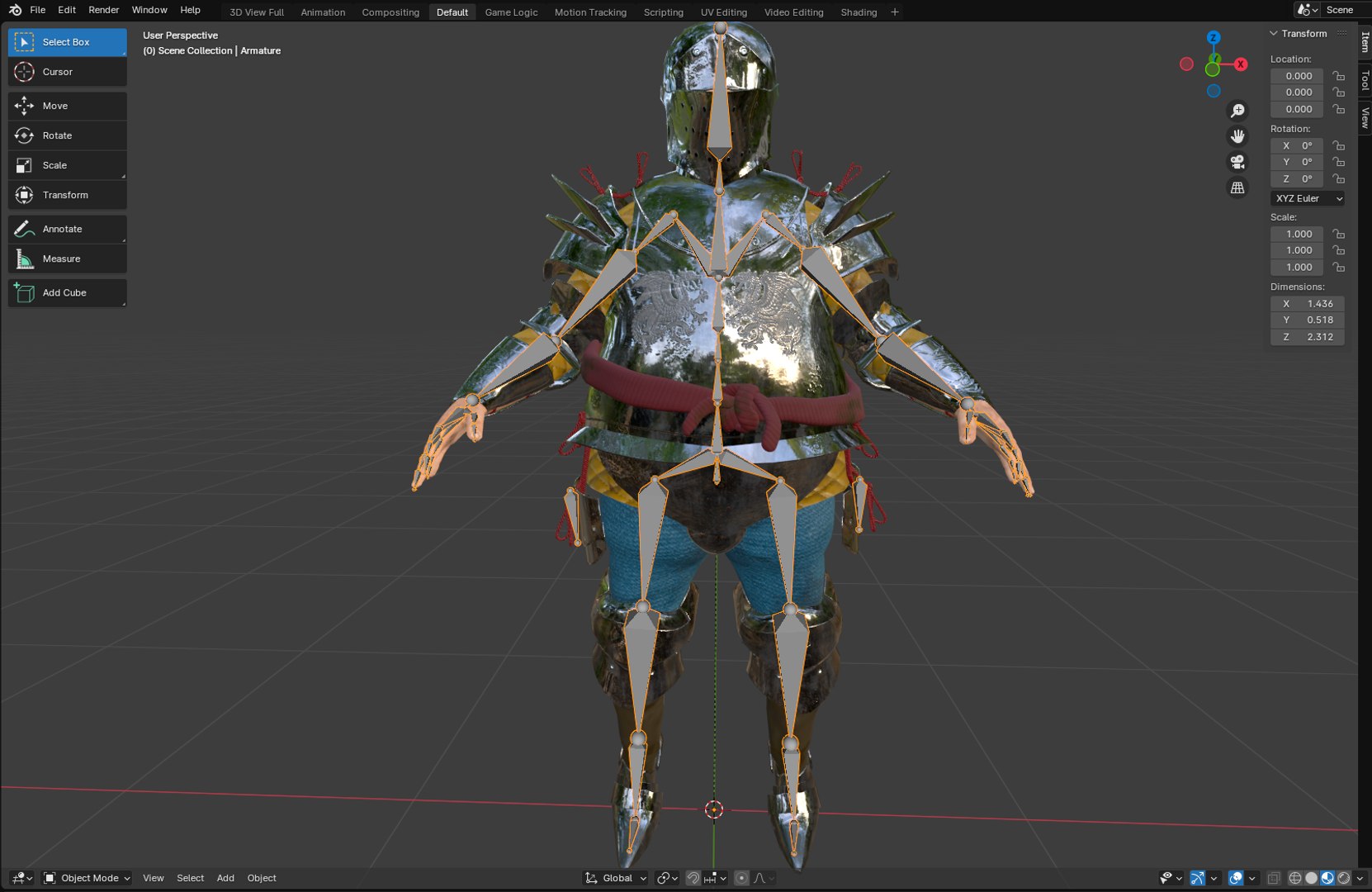 Bulky Armor 3D - TurboSquid 2351034