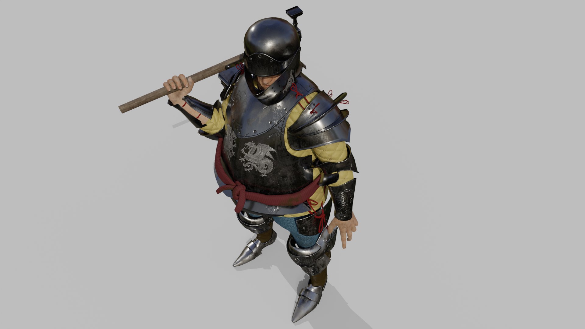 Bulky Armor 3D - TurboSquid 2351034