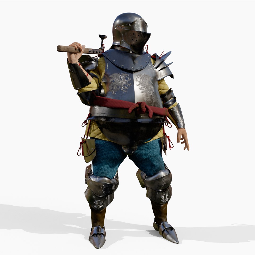 Bulky Armor 3D - TurboSquid 2351034