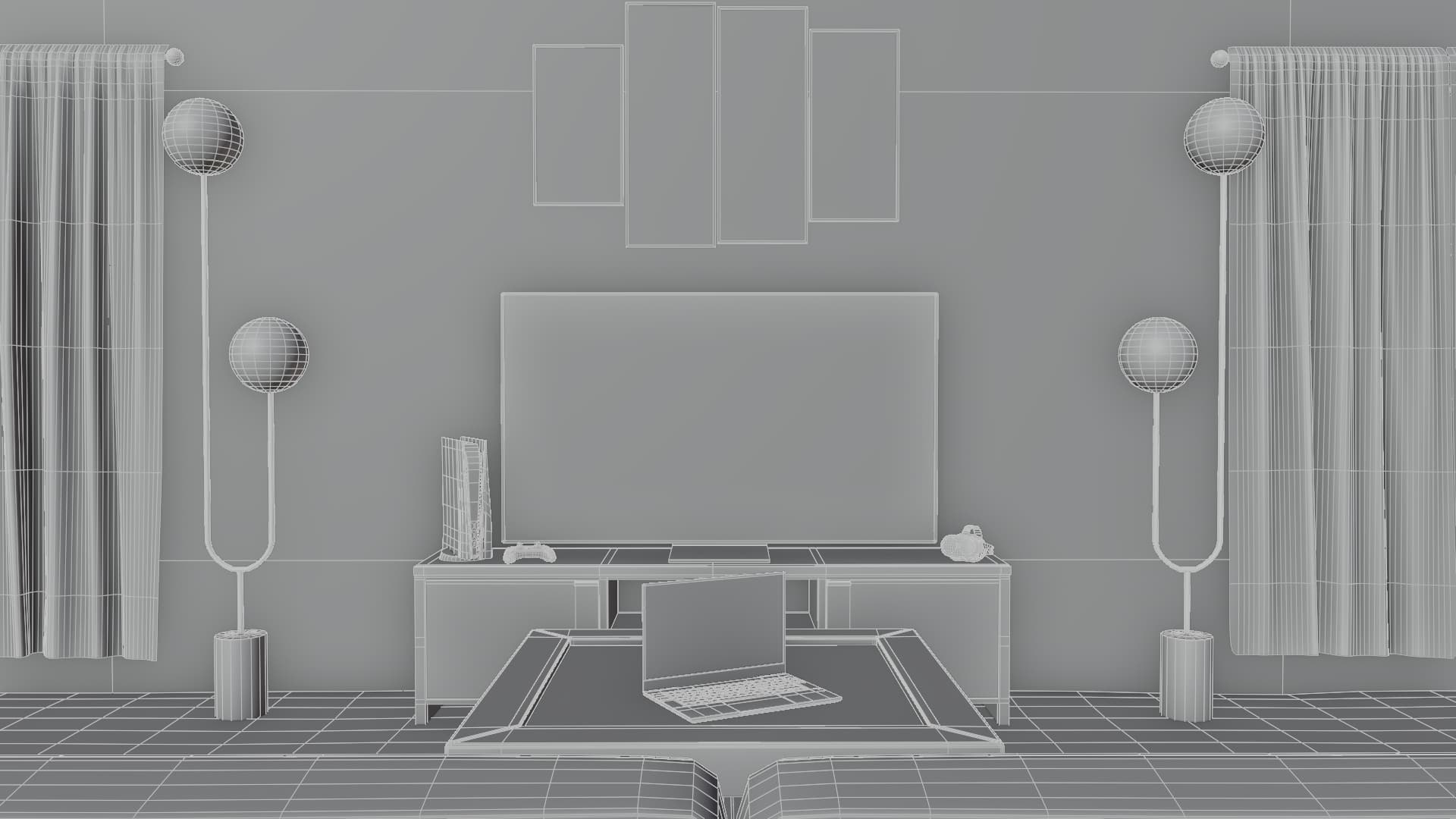 3D Complete Gaming Room Pack model - TurboSquid 2131716