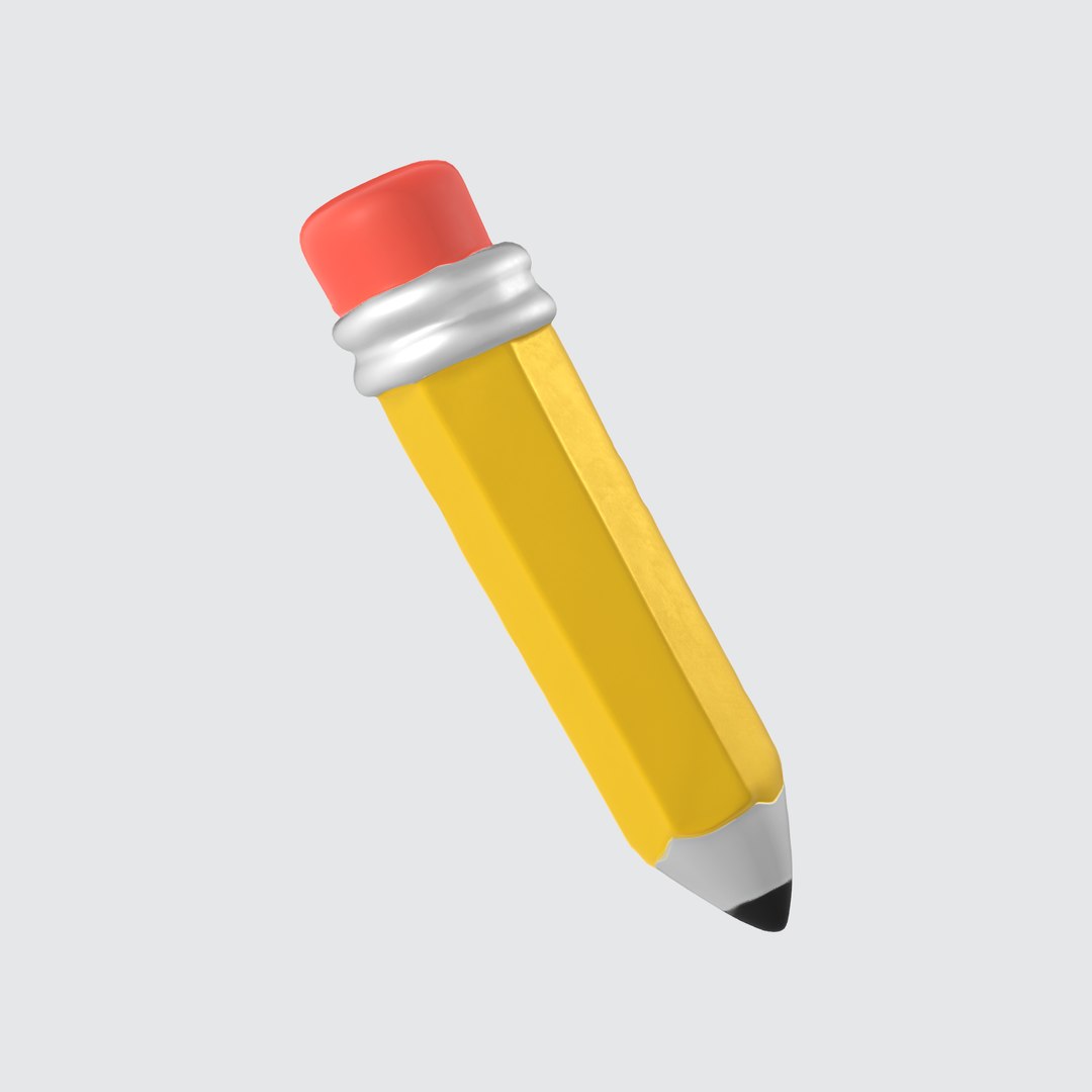 3D Realistic Pencil Model - TurboSquid 2268491