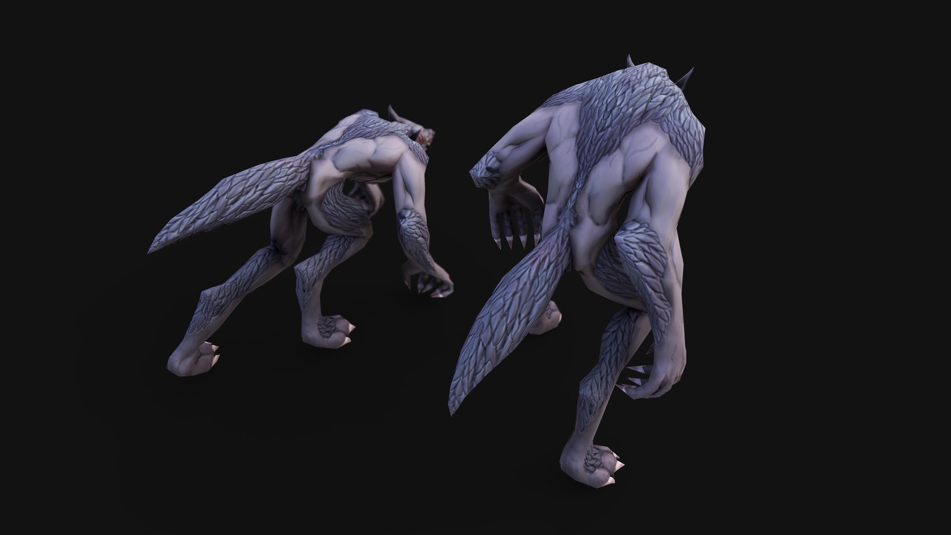Stylized Werewolf 3D Model - TurboSquid 2074597