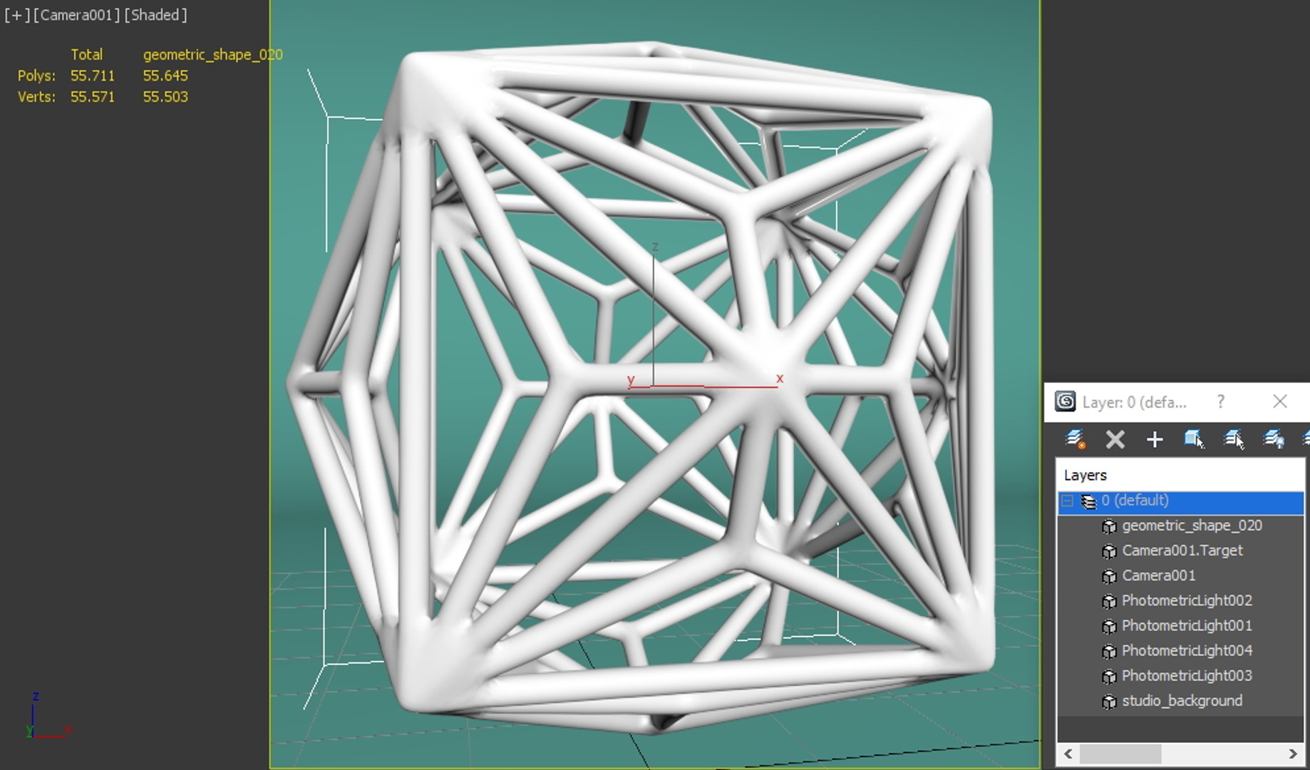 Geometric Shape 3d Max