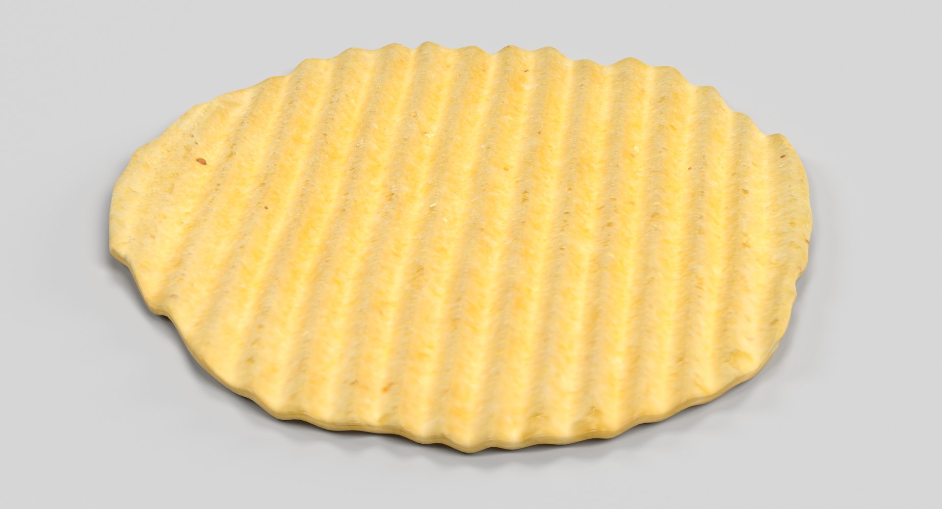 Potato Chip 3D Model - TurboSquid 1219870