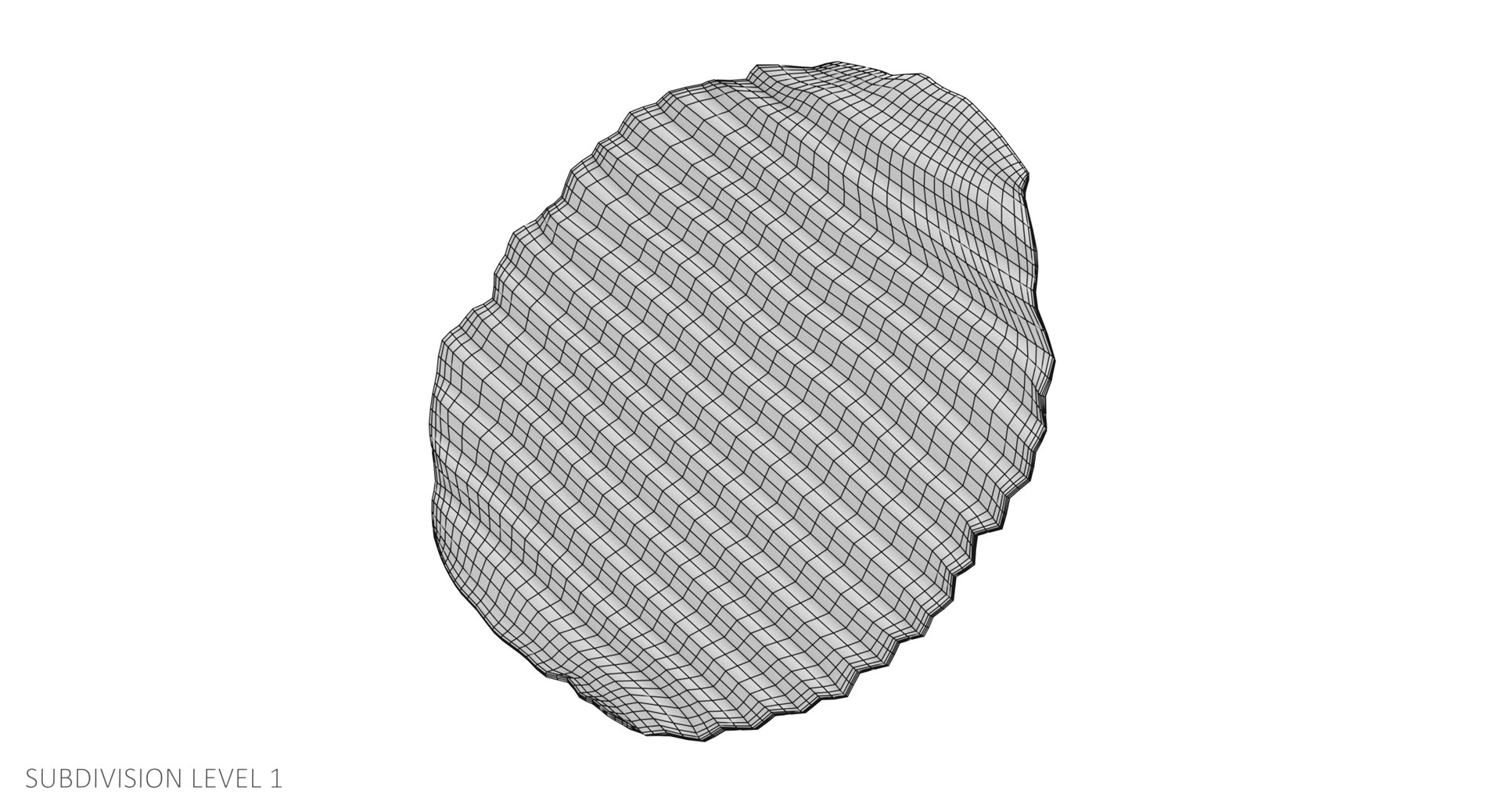 Potato Chip 3D Model - TurboSquid 1219870