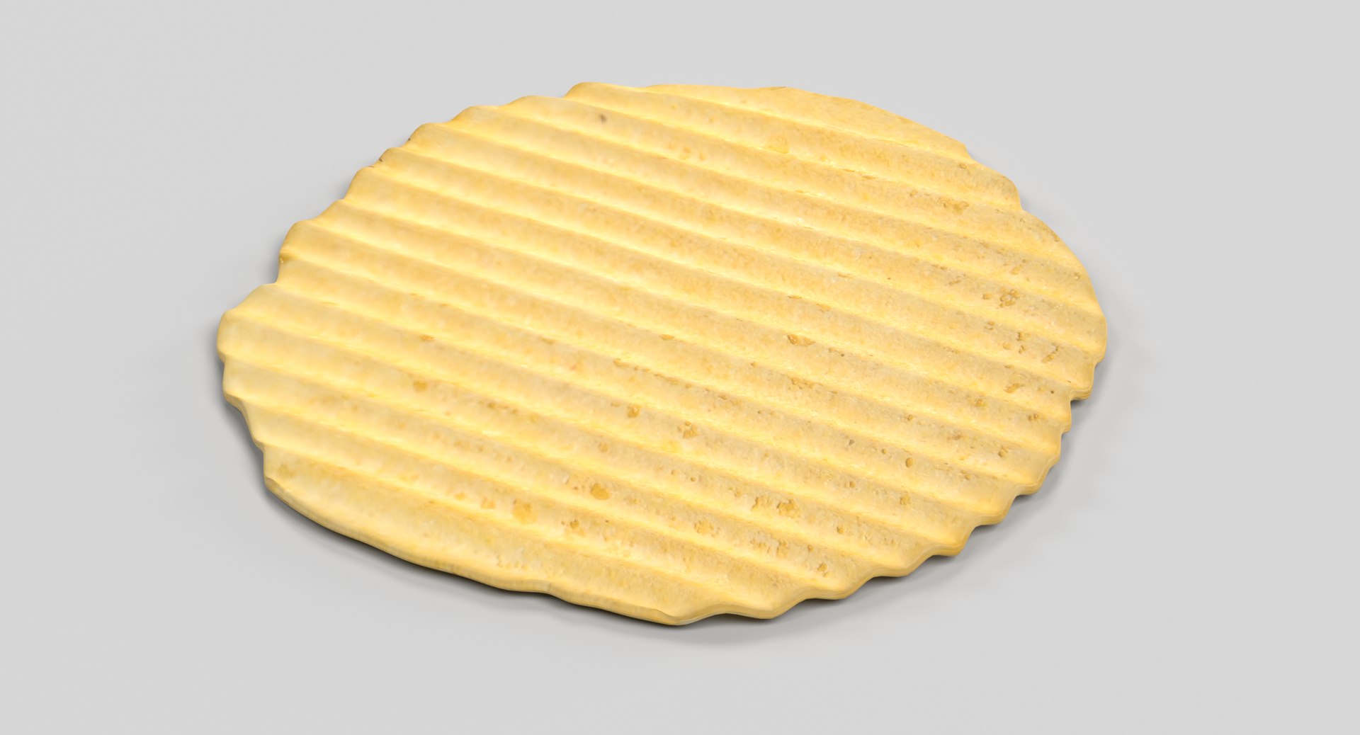 Potato Chip 3D Model - TurboSquid 1219870