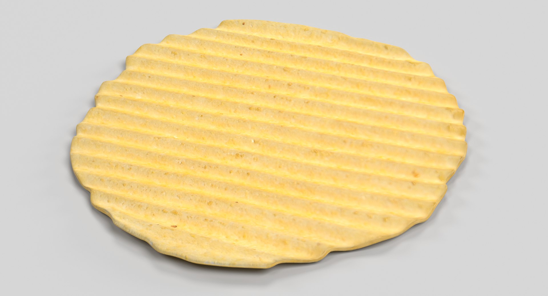 Potato Chip 3D Model - TurboSquid 1219870