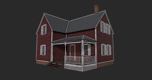 Farmhouse 3D Models for Download | TurboSquid