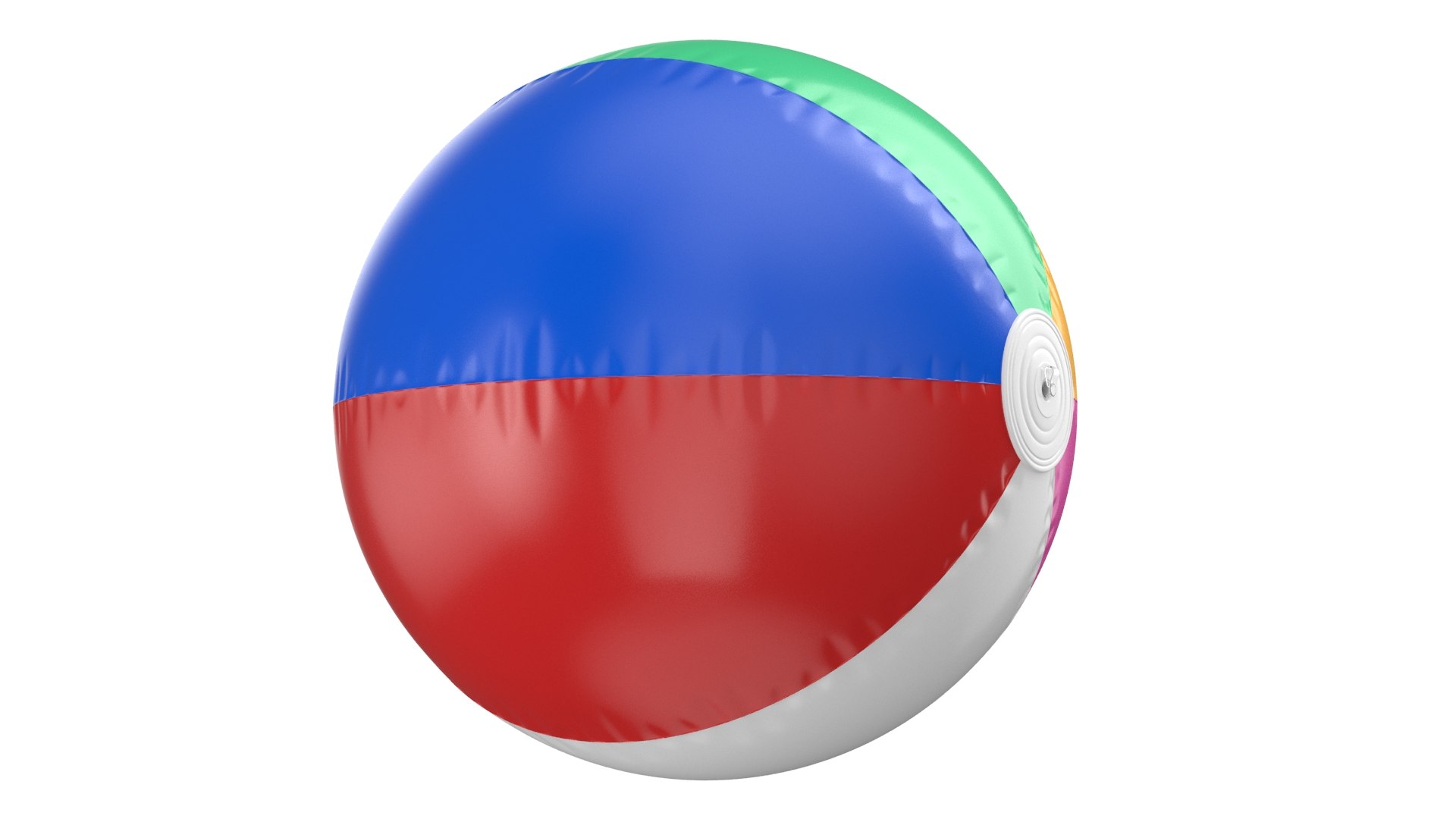 3D Detailed Beach Ball Model - TurboSquid 2062414