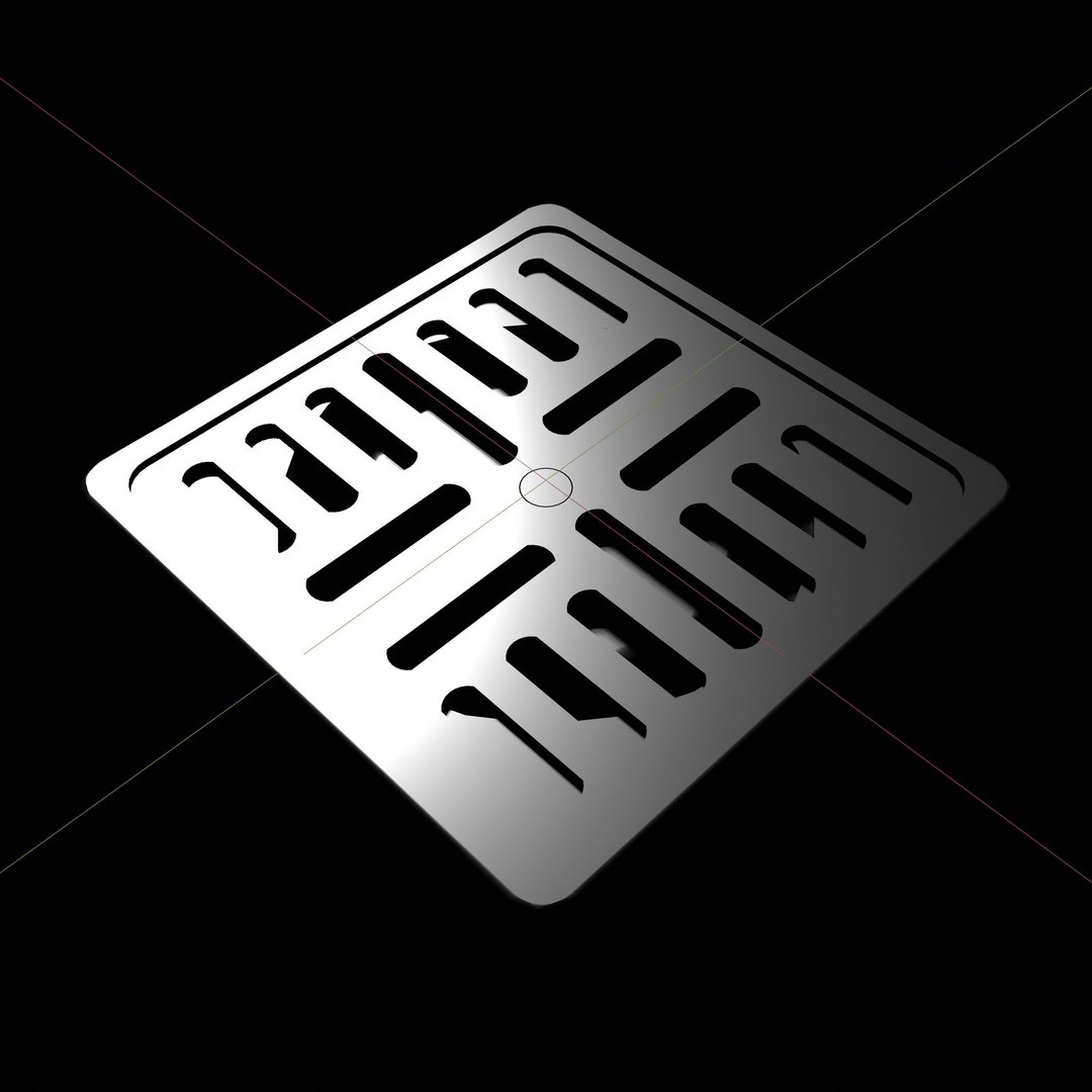 modelo 3d Floor drain - TurboSquid 2101143