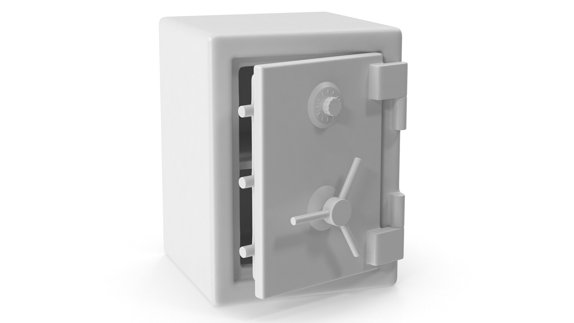3D Model Safe 3DIcon - TurboSquid 1941560