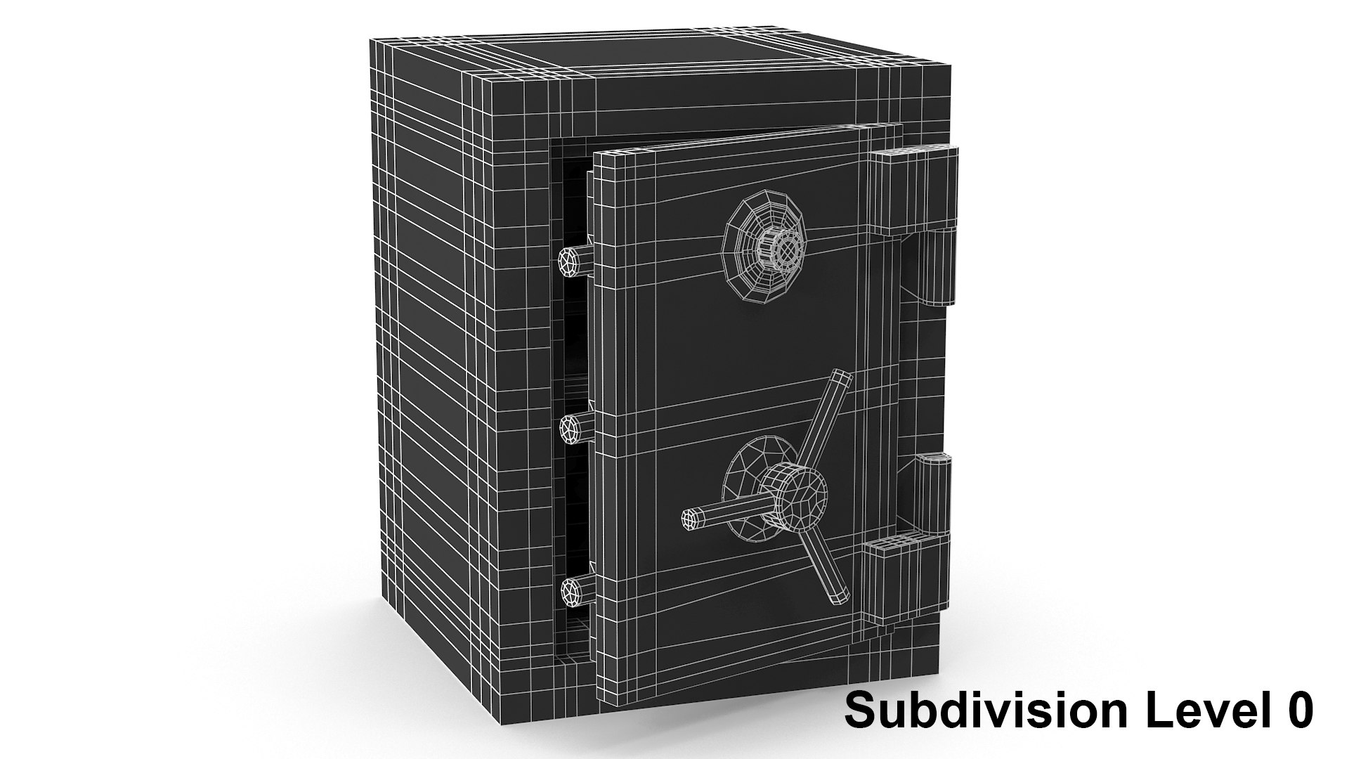 3D Model Safe 3DIcon - TurboSquid 1941560
