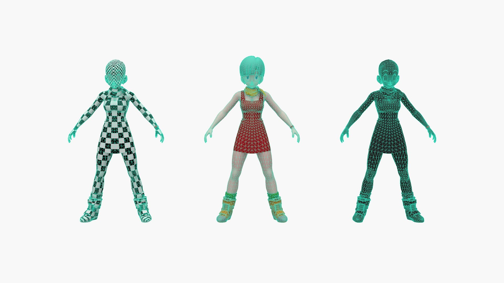 DBZ Character V13 3D Model - TurboSquid 2366894